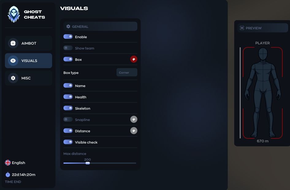 GHOST is an aimbot for DELTA FORCE with FOV and ESP illumination for ...